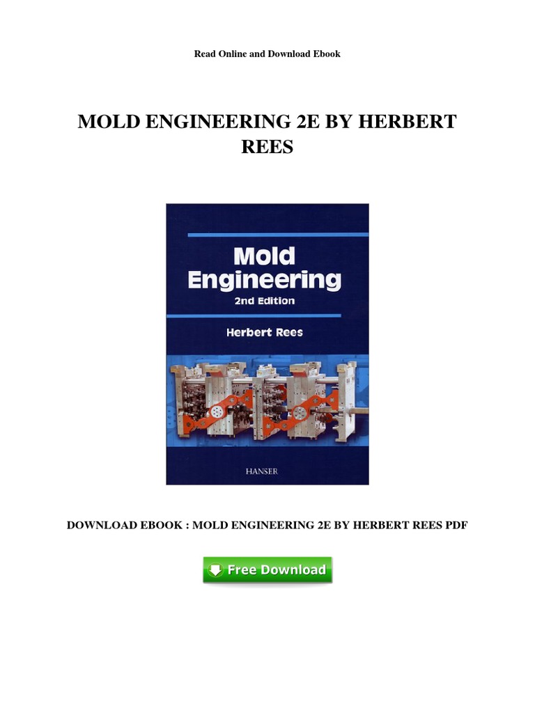 Mold Engineering 2e by Herbert Rees PDF | PDF | Books | Computing And Information Technology