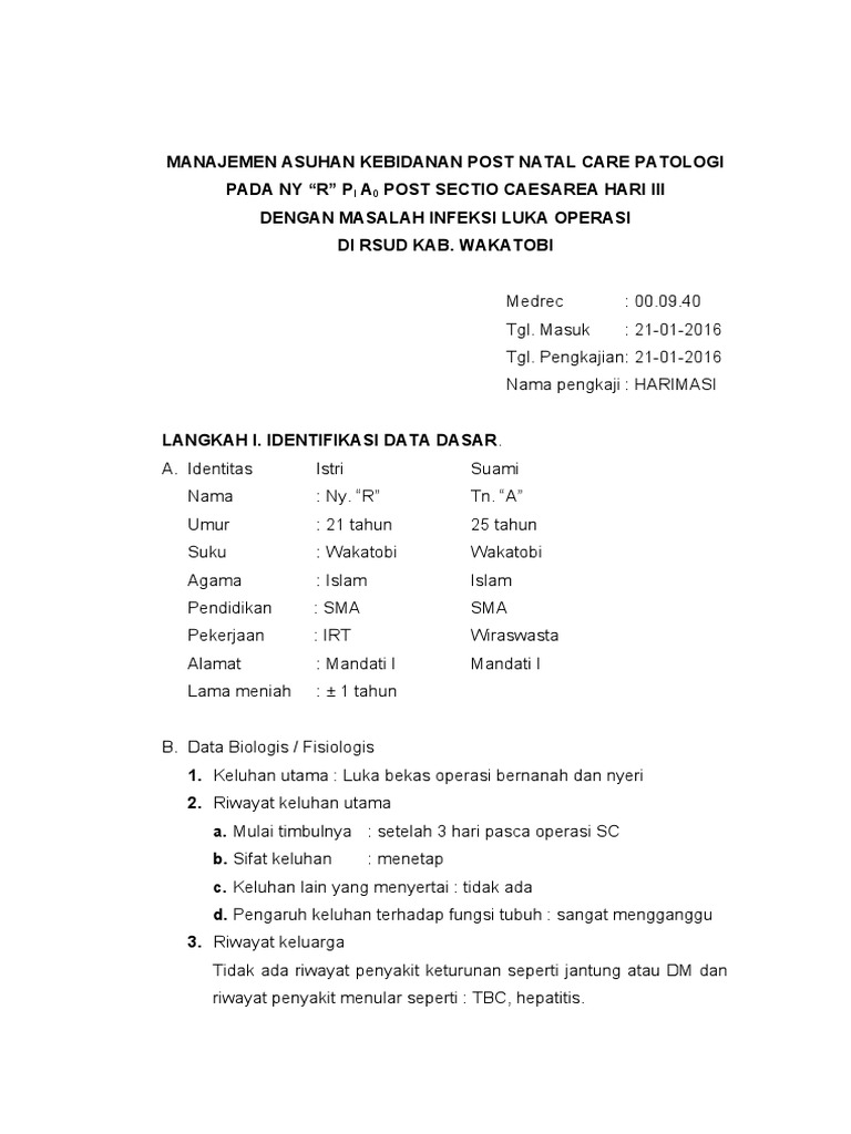 Askeb PNC Patologi | PDF