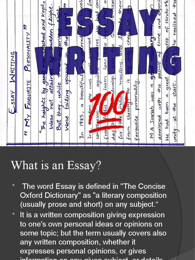 Essay Writting | PDF | Essays | Human Communication