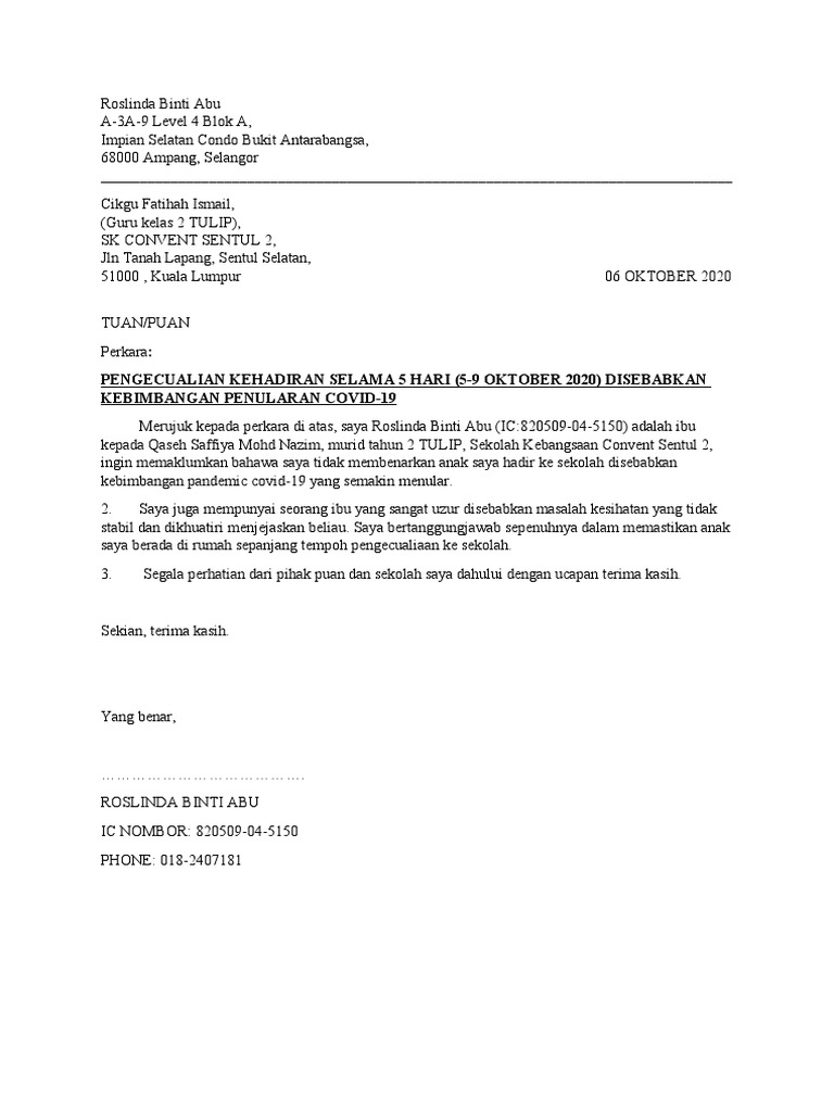 Edit Surat Rasmi | PDF