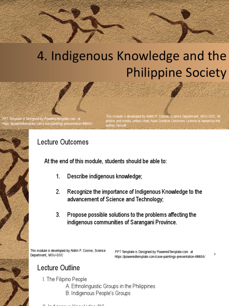 Lecture 4. Indigenous Knowledge and The Philippine Society | PDF ...