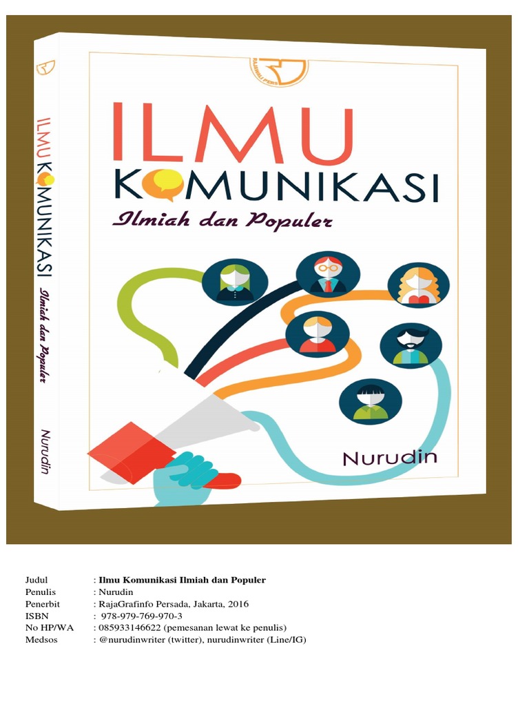 Ilmu Komunikasi Ilmiah Dan Populer RajaG PDF | PDF