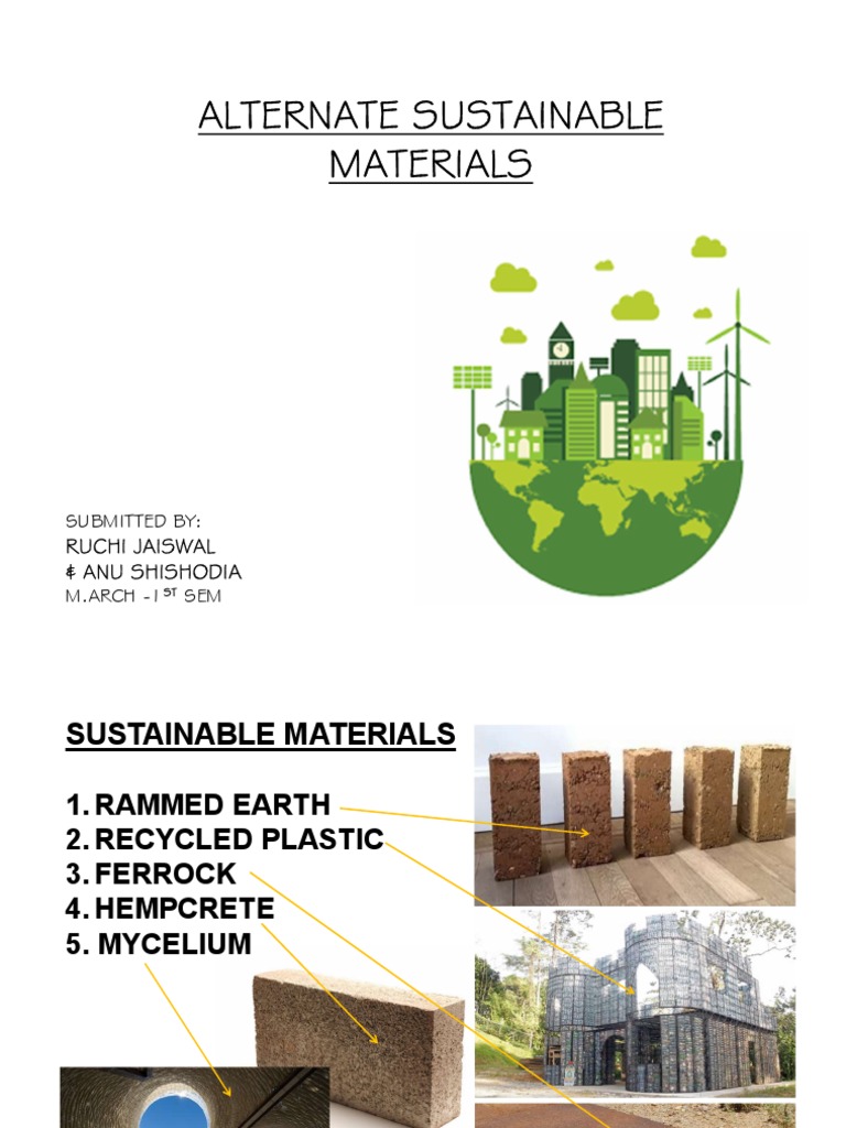 Sustainable Material | PDF | Plastic | Recycling
