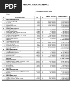 Contoh BOQ Proyek | PDF | Griya & Taman