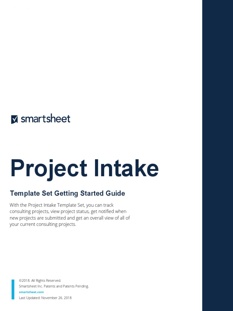 Project Intake Getting Started Guide | Download Free PDF | World Wide ...