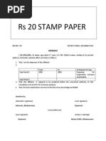 Non Criminal Affidavit Pdf