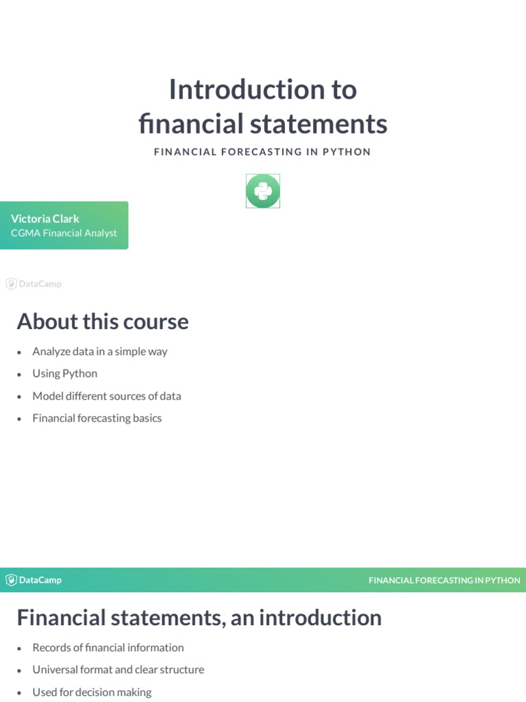 Financial Forecasting 1 | PDF | Revenue | Business