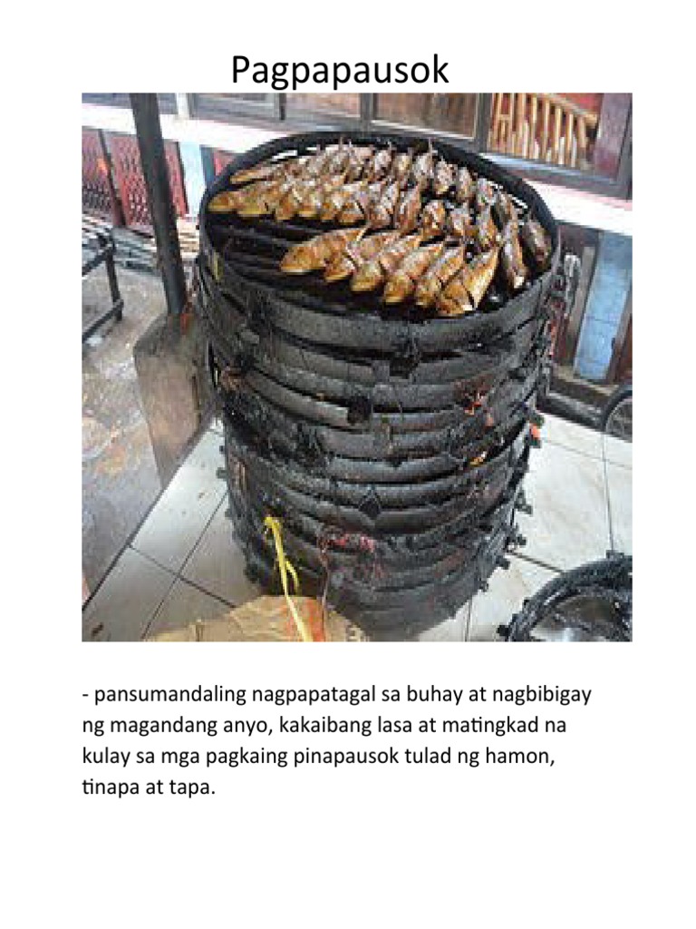 Pagpapausok | PDF