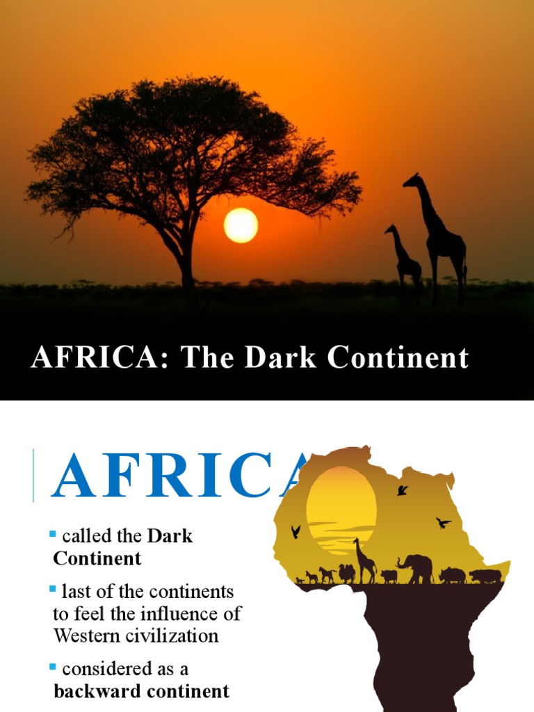 AFRICA: The Dark Continent | PDF