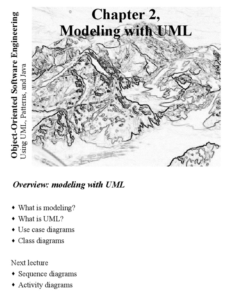Chapter 2 Modeling With Uml Pdf Unified Modeling Language Class Computer Programming