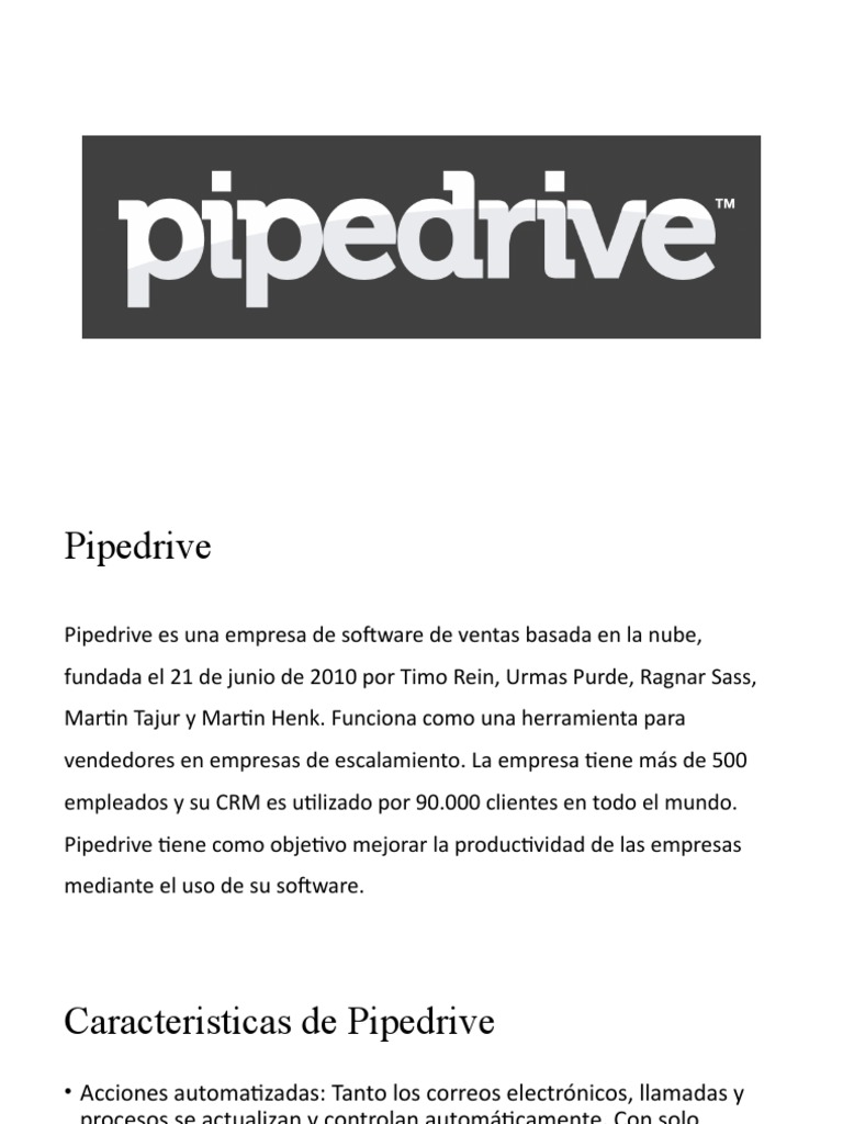 Pipedrive | PDF