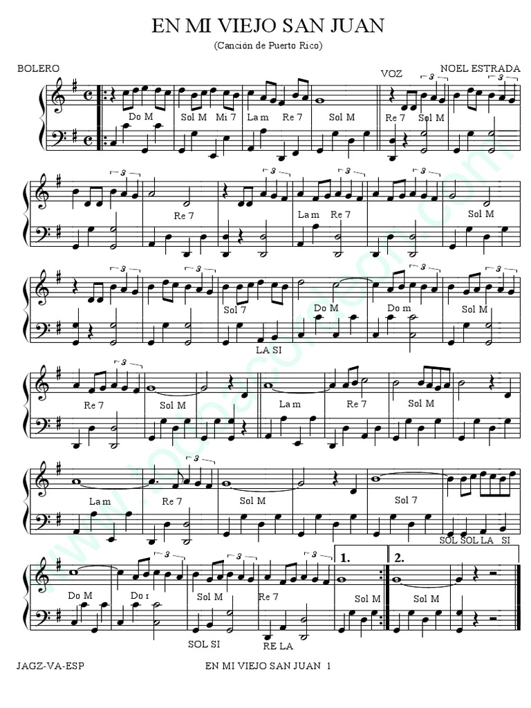 En Mi Viejo San Juan | PDF