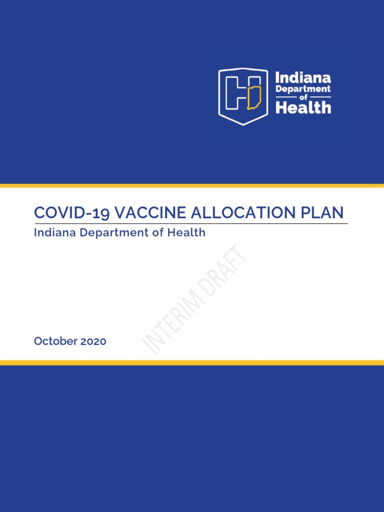 Indiana COVID-19 Vaccine Plan | PDF | Incident Command System ...