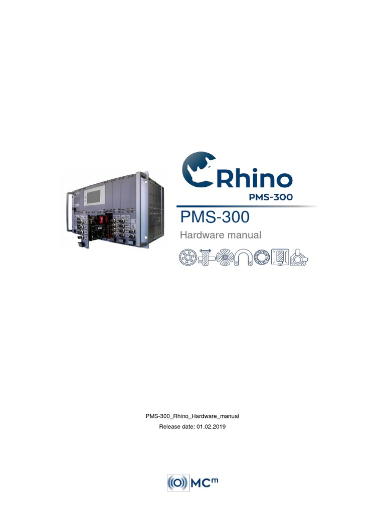 PMS-300 Rhino Hardware Manual | PDF | Electrostatics | Power Supply