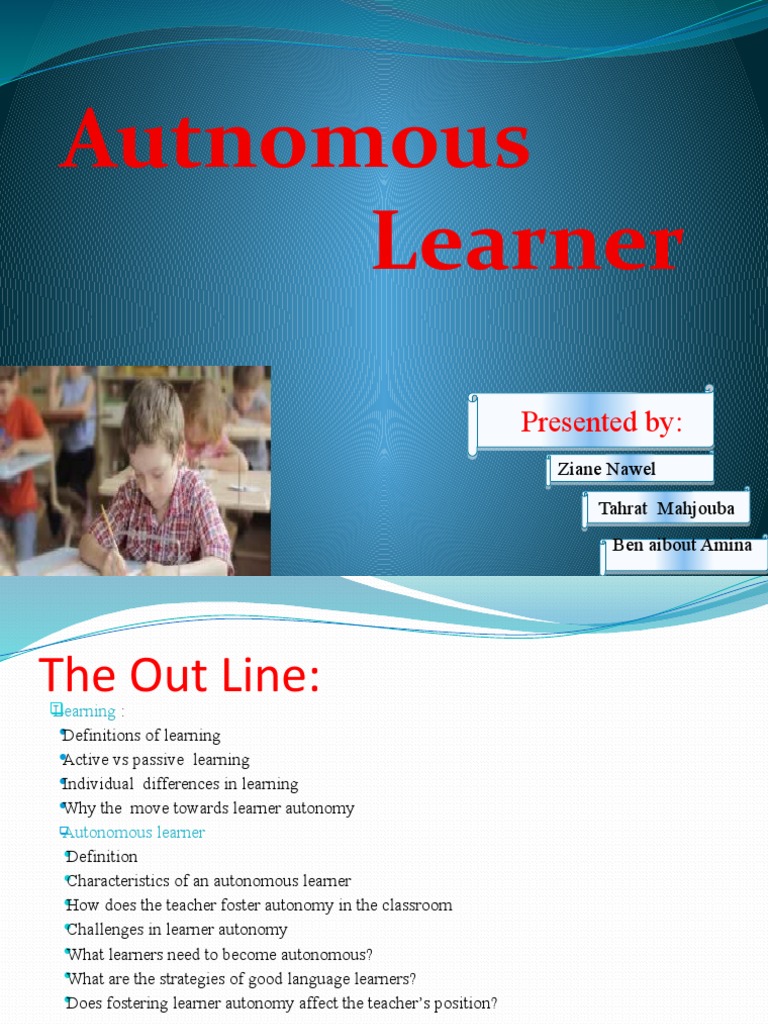 Autonomous Learning Strategies | PDF | Autonomy | Neuropsychology