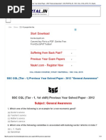 SSC CGL Tier-1 Past Papers (2015-2024) | PDF