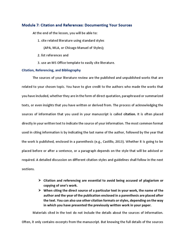 PR 2 - Module 7 | PDF | Citation | Apa Style