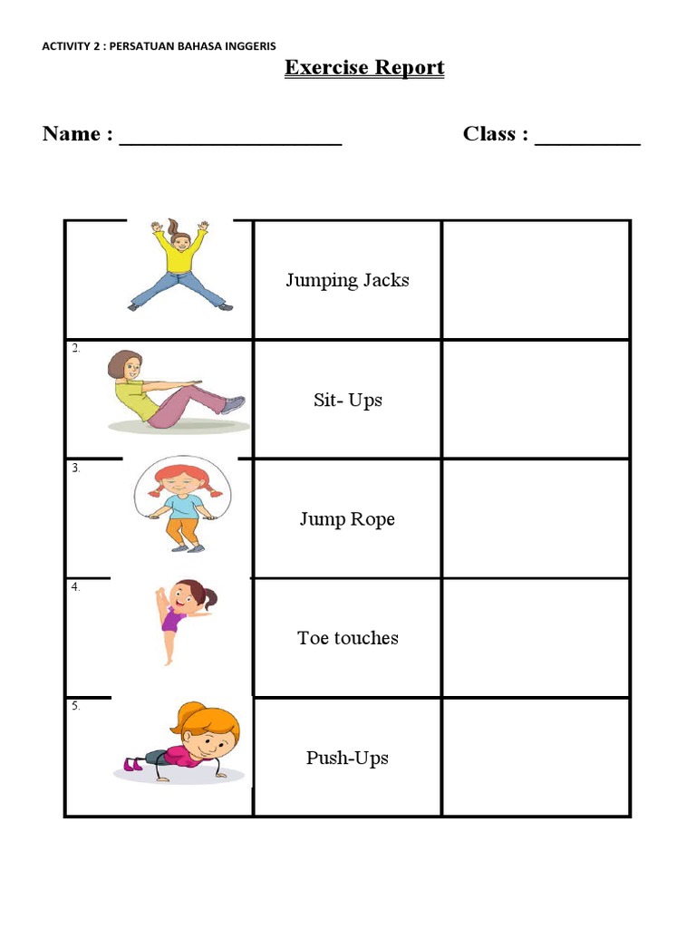 Exercise Report Name: - Class | PDF
