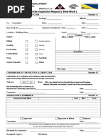 DDA - Structural Inspection Log | PDF