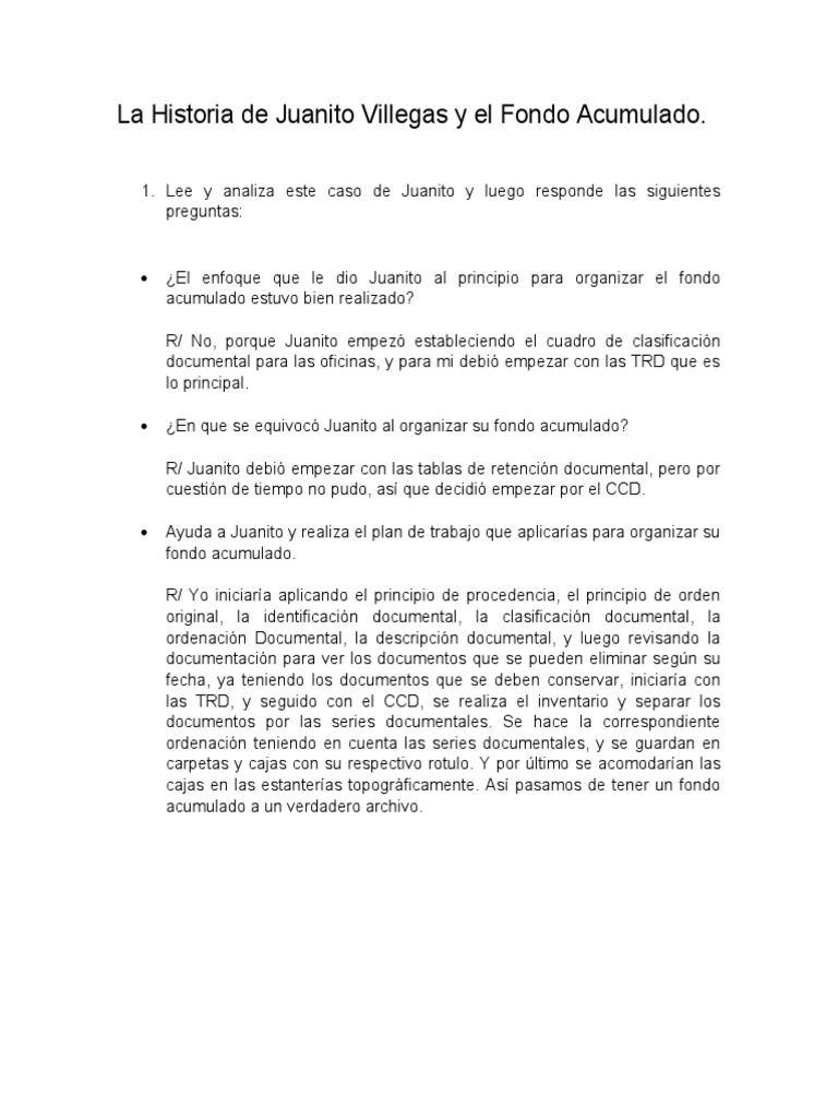 Caso de JUANITO. | PDF