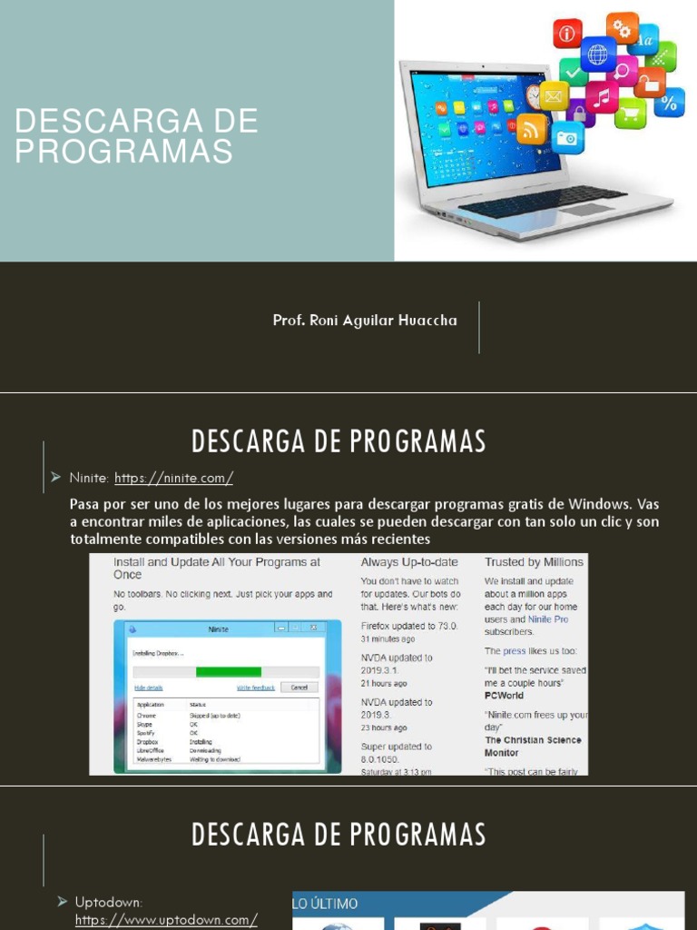 Descargar de Programas | PDF
