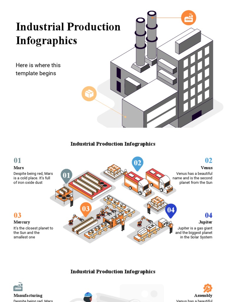 Industrial Production Infographics by Slidesgo | PDF | Planets | Solar ...