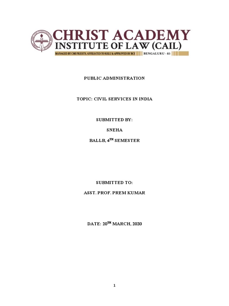 PUBLIC ADMINISTRATION Seminar | PDF | Civil Service | Public Administration