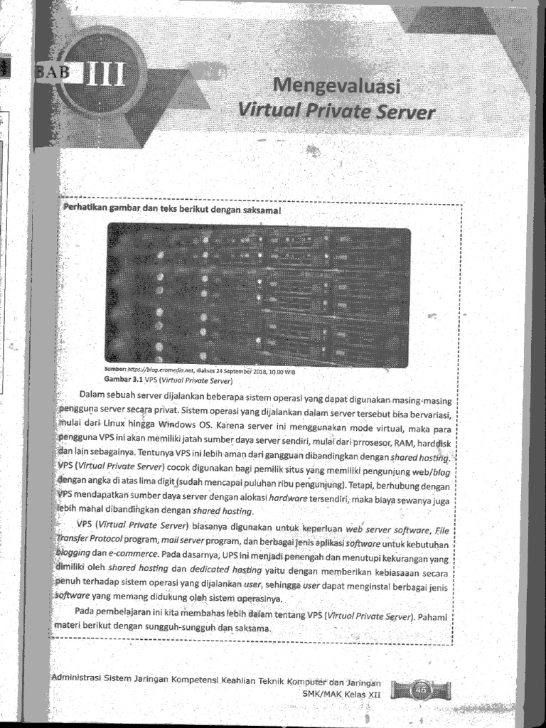 BAB III Virtual Private Server | PDF