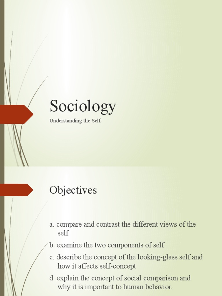 Understanding the Development of Self: A Review of Sociological ...