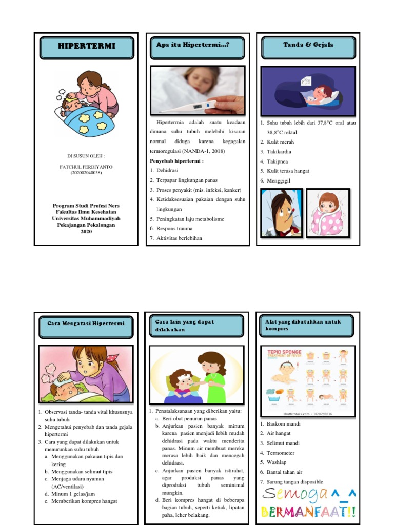 Leaflet Hipertermi FATCHUL PDF | PDF