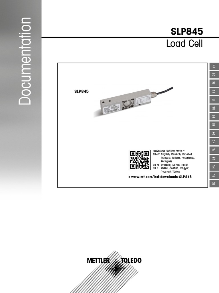 Instalação Célula de Carga SLP845 | PDF | Electromagnetism | Electricity