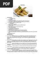 Incanta Menu Br693txx | PDF | Sushi | Tofu