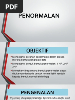 Nota Penormalan | PDF
