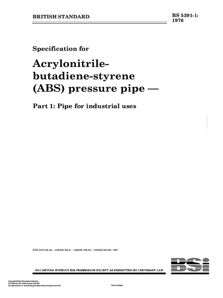 Bs 5391 1 | PDF | Pipe (Fluid Conveyance) | Fracture