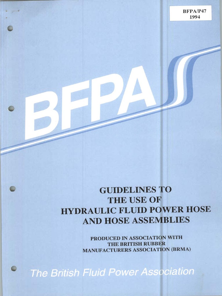 BFPA Guide To Use of Hoses | PDF