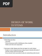 Chapter 7 Work Design and Measurement | PDF | Employment | Economies