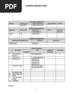 10. Material Return Note Format | PDF