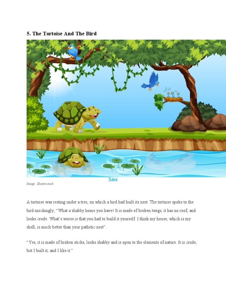 The Tortoise and The Bird | PDF