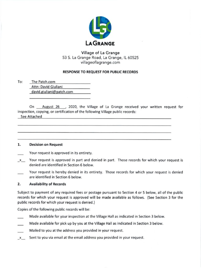 ComEd Power Outage Reports To La Grange | PDF | Freedom Of Information ...