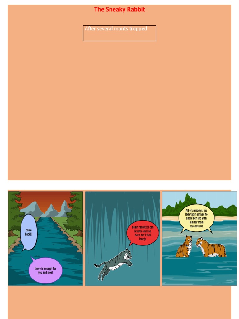 The Sneaky Rabbit: After Several Monts Tropped | PDF