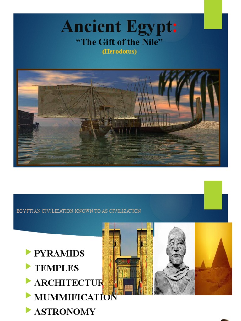 Ancient Egypt: "The Gift of The Nile" | PDF | Ancient Egypt | Nile