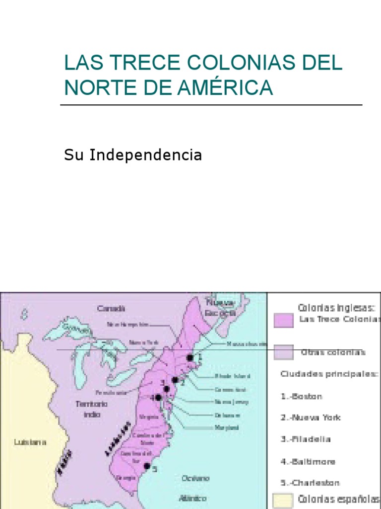 Las Trece Colonias Del Norte de América | PDF | Trece colonias | Gobierno