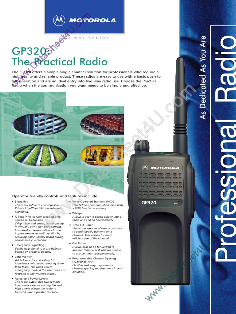 GP320: The Practical Radio: Two-Way Radios | PDF | Radio | Hertz