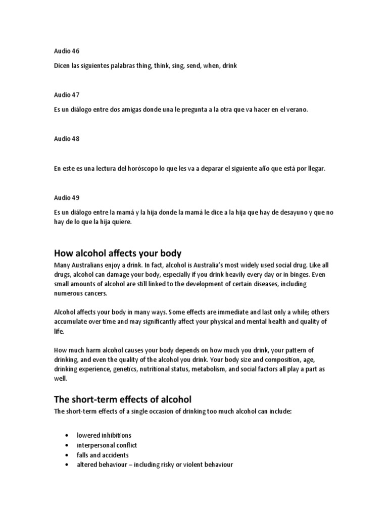 Tarea Samu Ingles | PDF | Physiology | Medicine