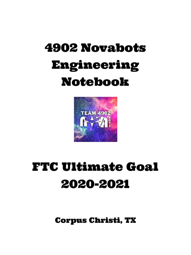 Engineering Notebook | PDF