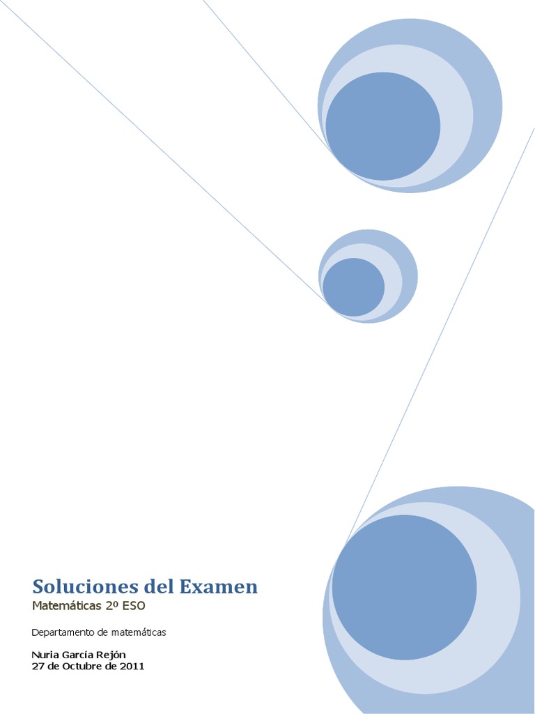 Z Nuria ESO 2 Examen Tema 1 2 Sol IMP PDF | PDF | Número racional | Notación Matemática