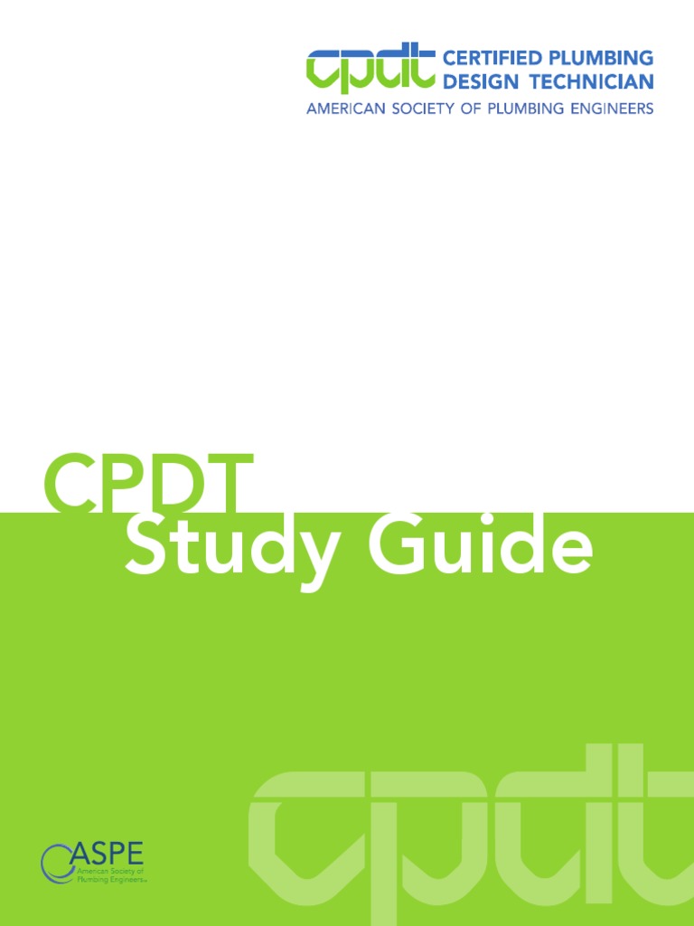 CPDT StudyGuide 2018 | PDF | Water Heating | Plumbing