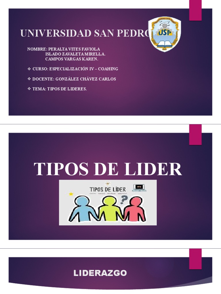 Tipos de Lideres | PDF