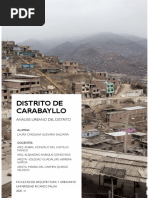 Mapa de Peligros Del Distrito de Comas | PDF | Lima | Naturaleza