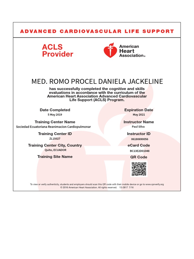 Acls PDF | PDF